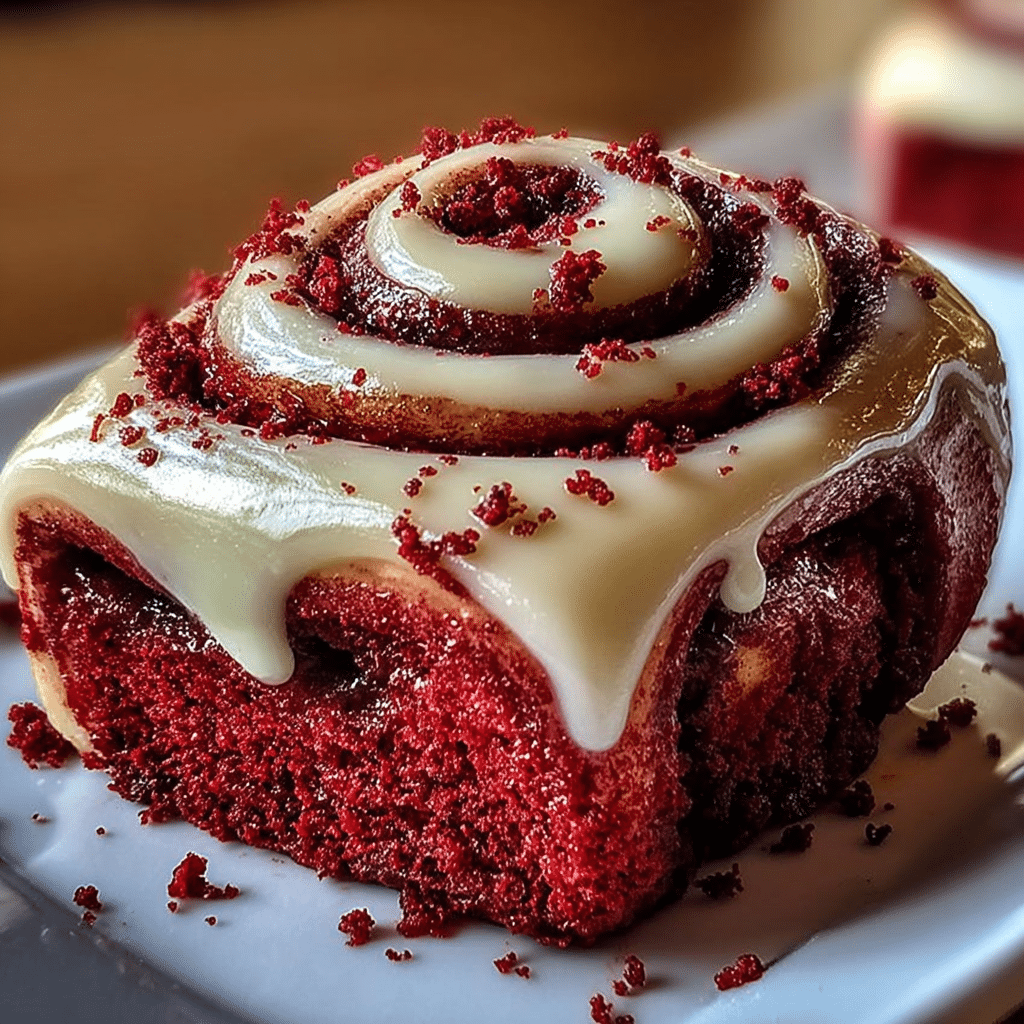 Creative Cinnamon Rolls: Red Velvet Edition