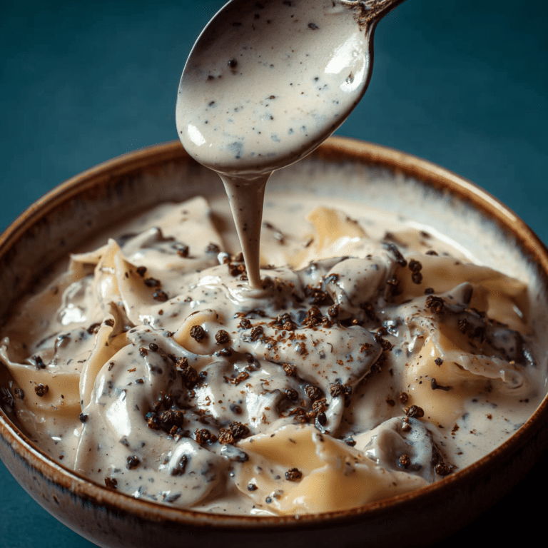 Gorgonzola Truffle Cream Sauce Recipe