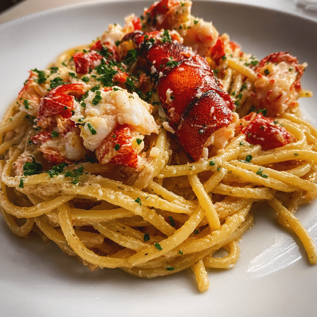 Lobster Bucatini Pasta Recipe
