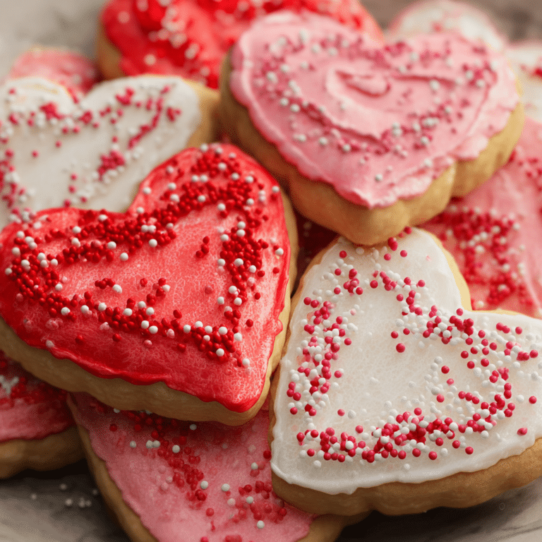 Heart-Shaped Sugar Cookies